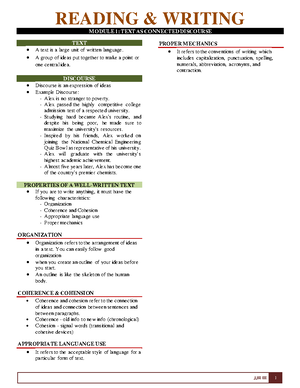 RWS Reviewer - STEM-11-3R 4 TH QUARTER RWS REVIEWER PROPERTIES OF A ...