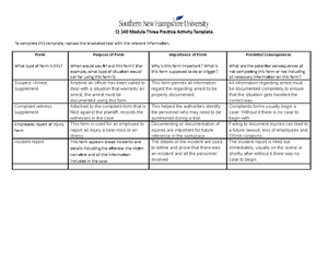 CJ 140 Module 4 Assignment - CJ 140 Module Four Assignment Template ...