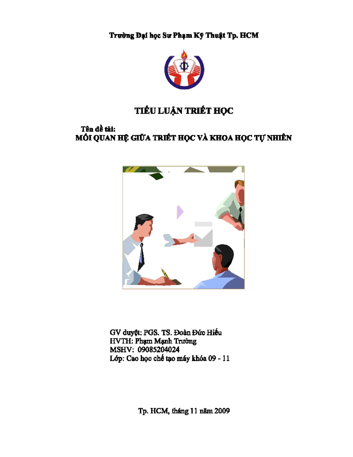 Moi quan he triet hoc va khoa hoc tu nhien - Triết 1 - Studocu