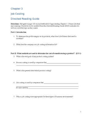 6e Ch 6 Directed Reading Guide - Chapter 6 Cost Behavior Directed ...