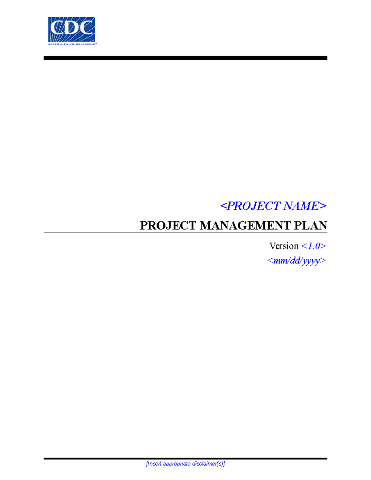 Hoi NT Full Project management plan document template 012024 docx ...