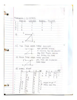 Homework 3 - Dr. Olga Sokratova - MATH:4060 - Studocu
