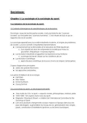 De l’espace social à l’espace des sports et des modalités de pratique ...