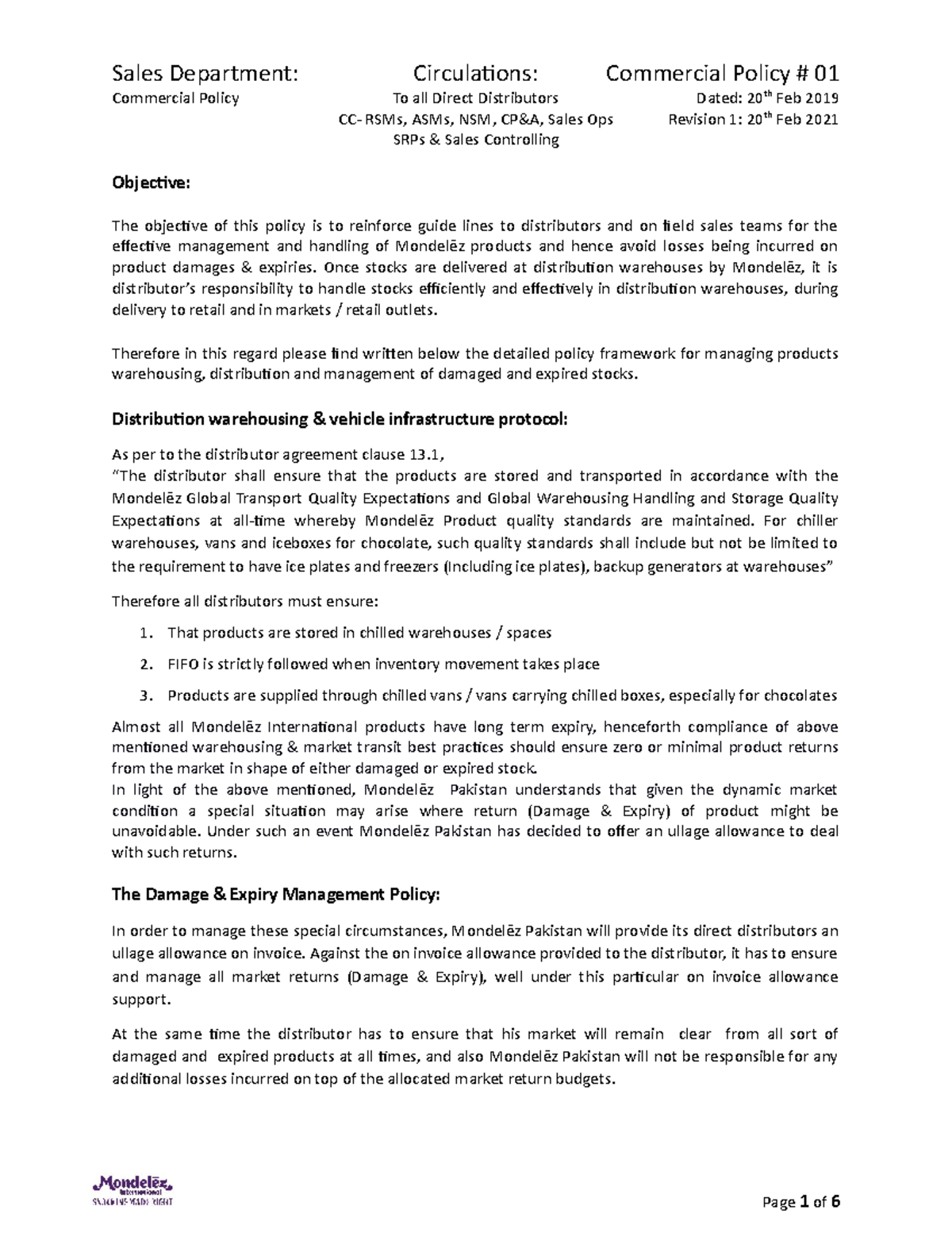 Policy For Damage Expire 2019 Final Version Commercial Policy To All policy-for-damage-expire-2019-final-version-commercial-policy-to-all