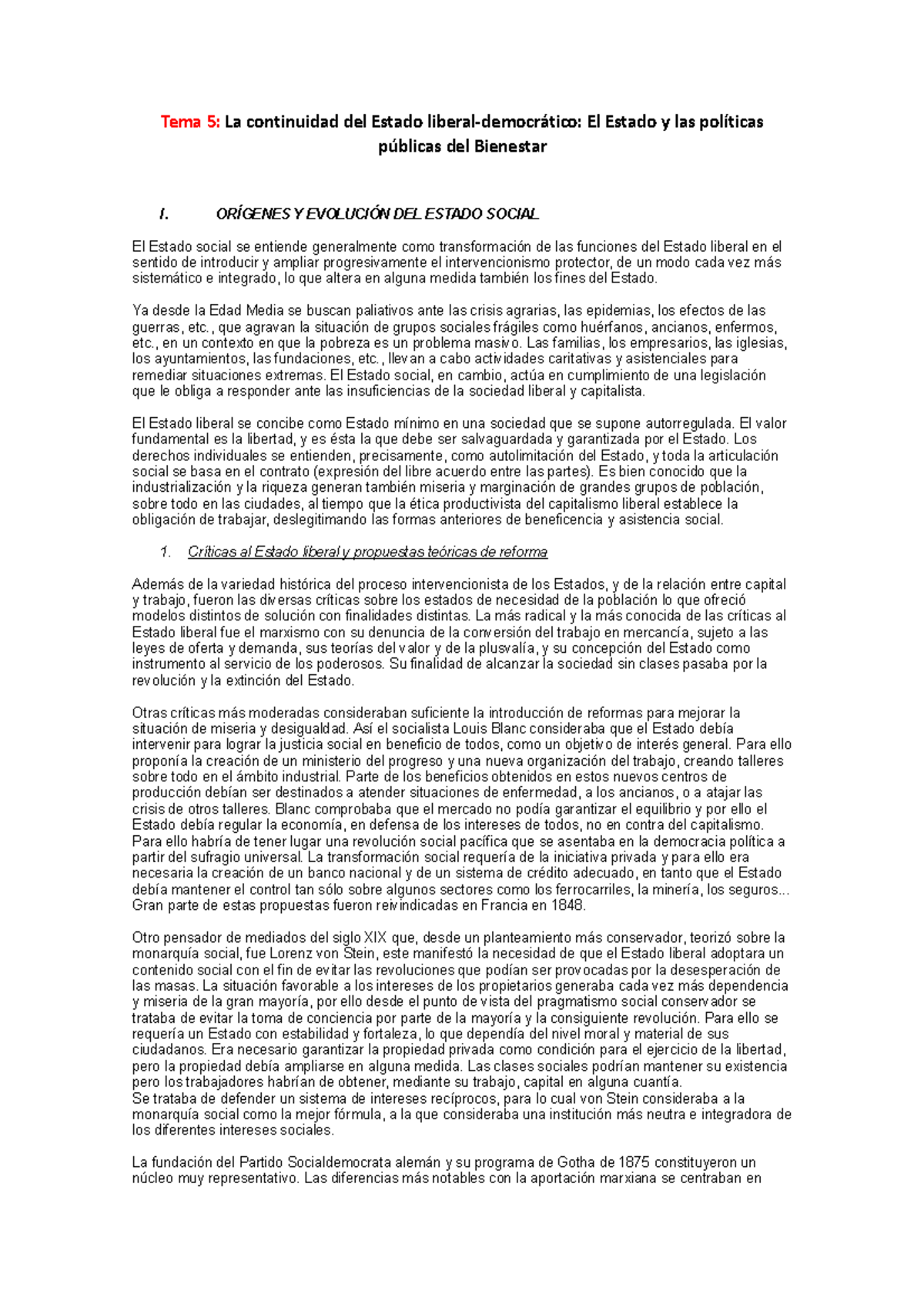 CCPP Rafael DEL Aguila TEMA 5 - Tema 5: La continuidad del Estado liberal-democrático: El Estado ...