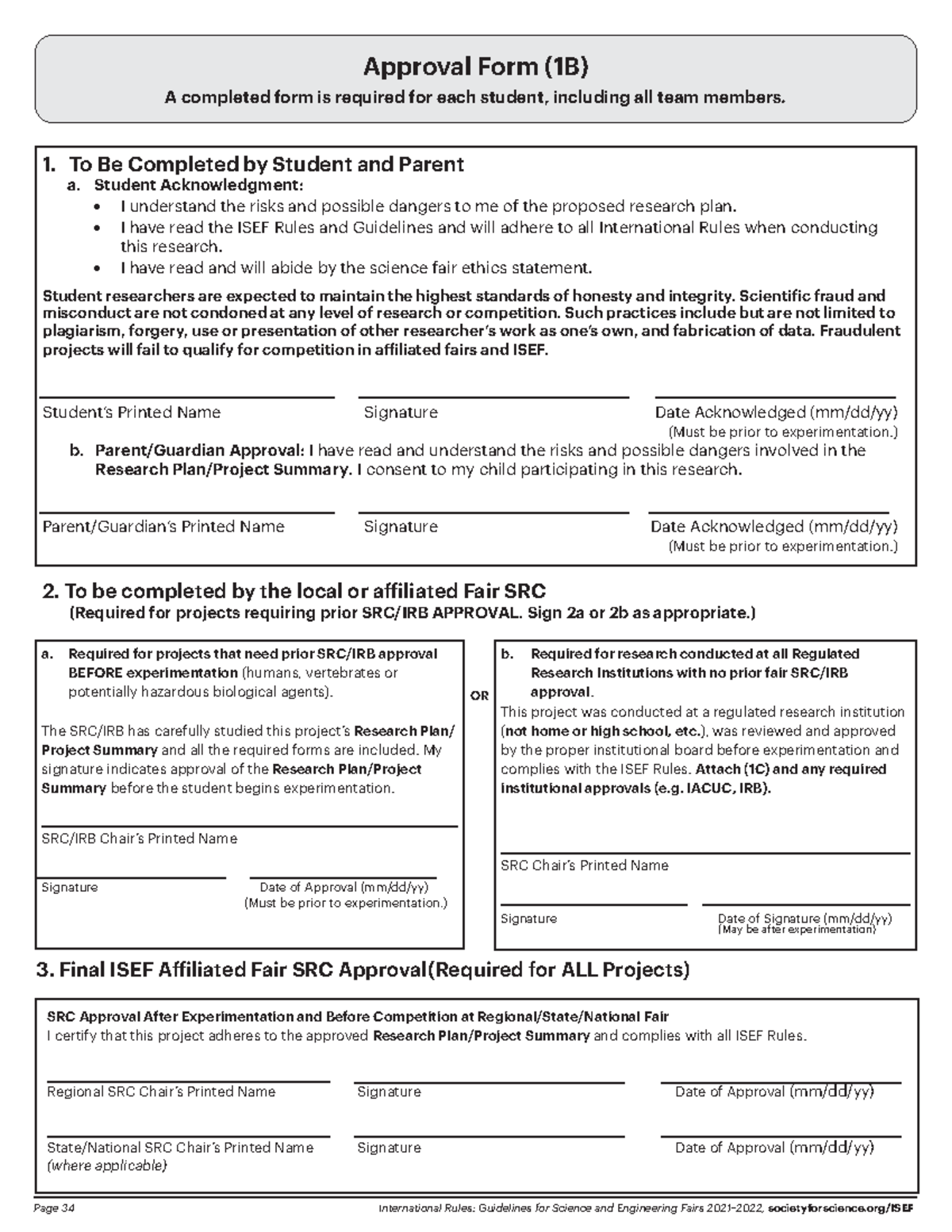 1B-Approval-Form - Research form - Page 34 International Rules ...