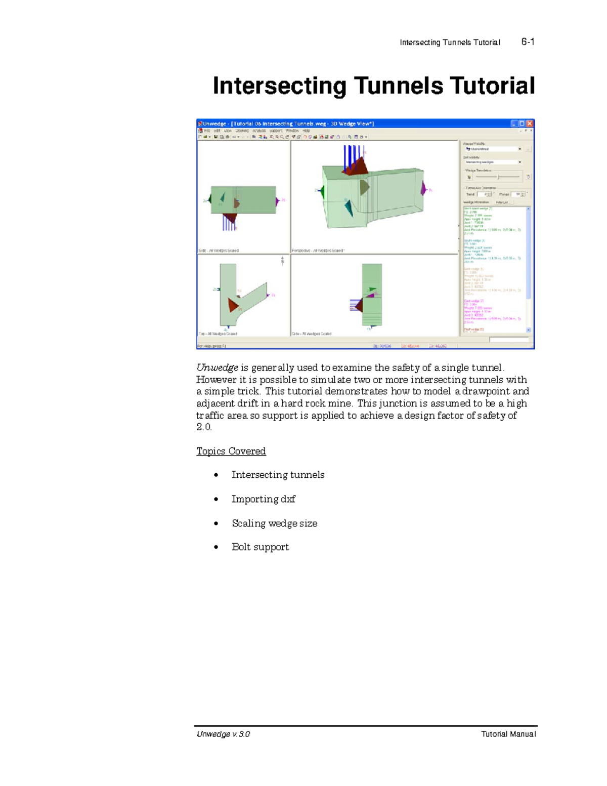 Tutorial 06 Intersecting Tunnels - Intersecting Tunnels Tutorial ...