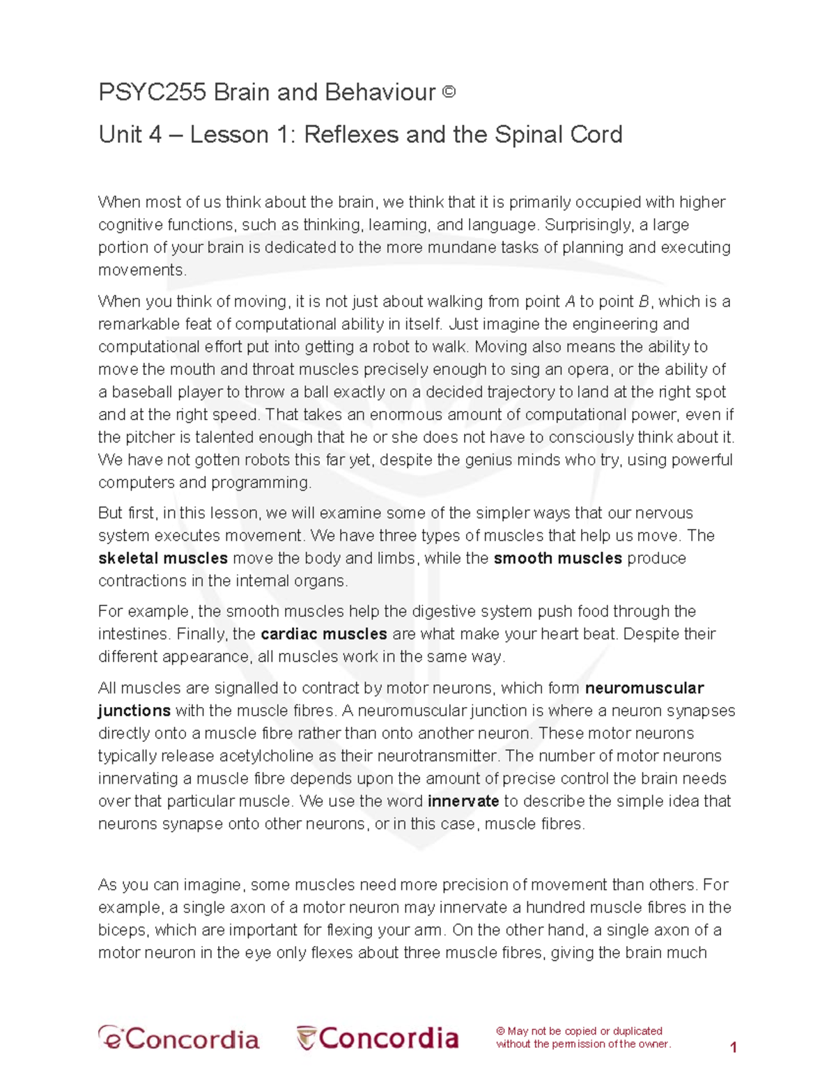 Unit 4 Lesson 1 Transcript - 1 © May not be copied or duplicated ...