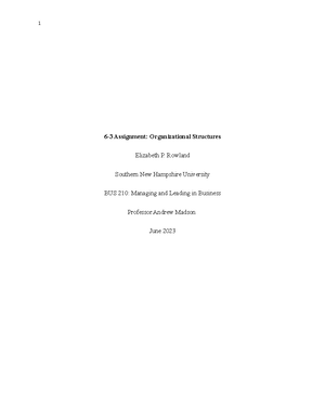 4-1 Assignment ACC 201 - Module 4 - 1 4-1 Assignment: Internal Controls ...