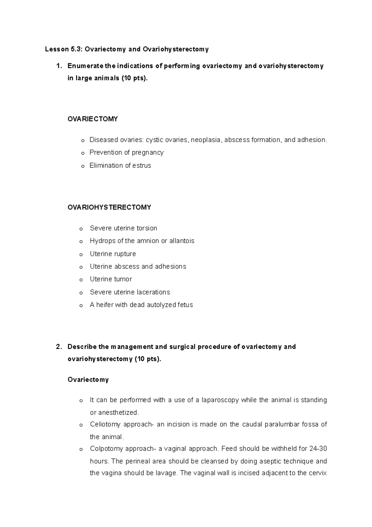 Homework Module 5L5.3 - Veterinary Virology - Studocu