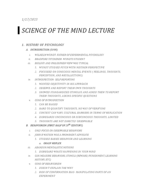 Neural Basis for Cognition.docx - 1/19/ NEURAL BASIS FOR COGNITION ...