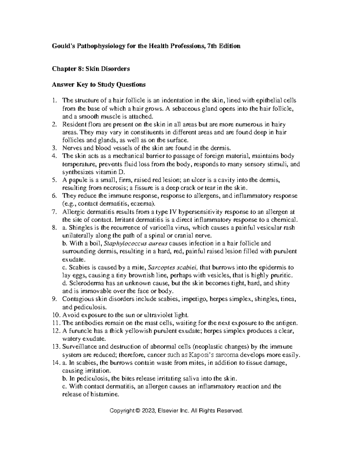 Chapter 008 - patho - Copyright © 2023, Elsevier Inc. All Rights ...