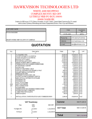 Ground Floor - Drawing for cctv installation - Date Quotation NO 17-OCT ...