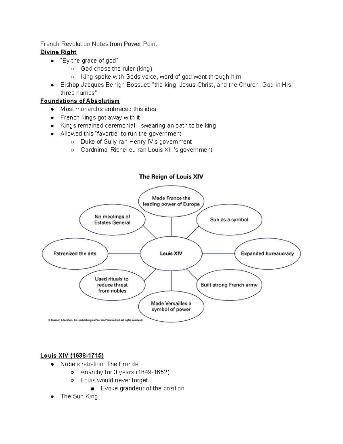 French Revolution Notes - Studocu