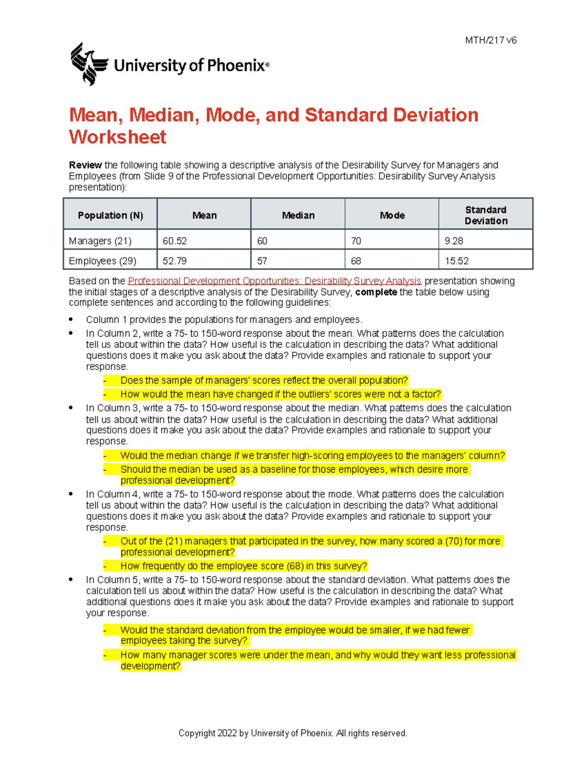 Mth217 v6 wk3 mean median mode and standard deviation worksheet - MTH ...