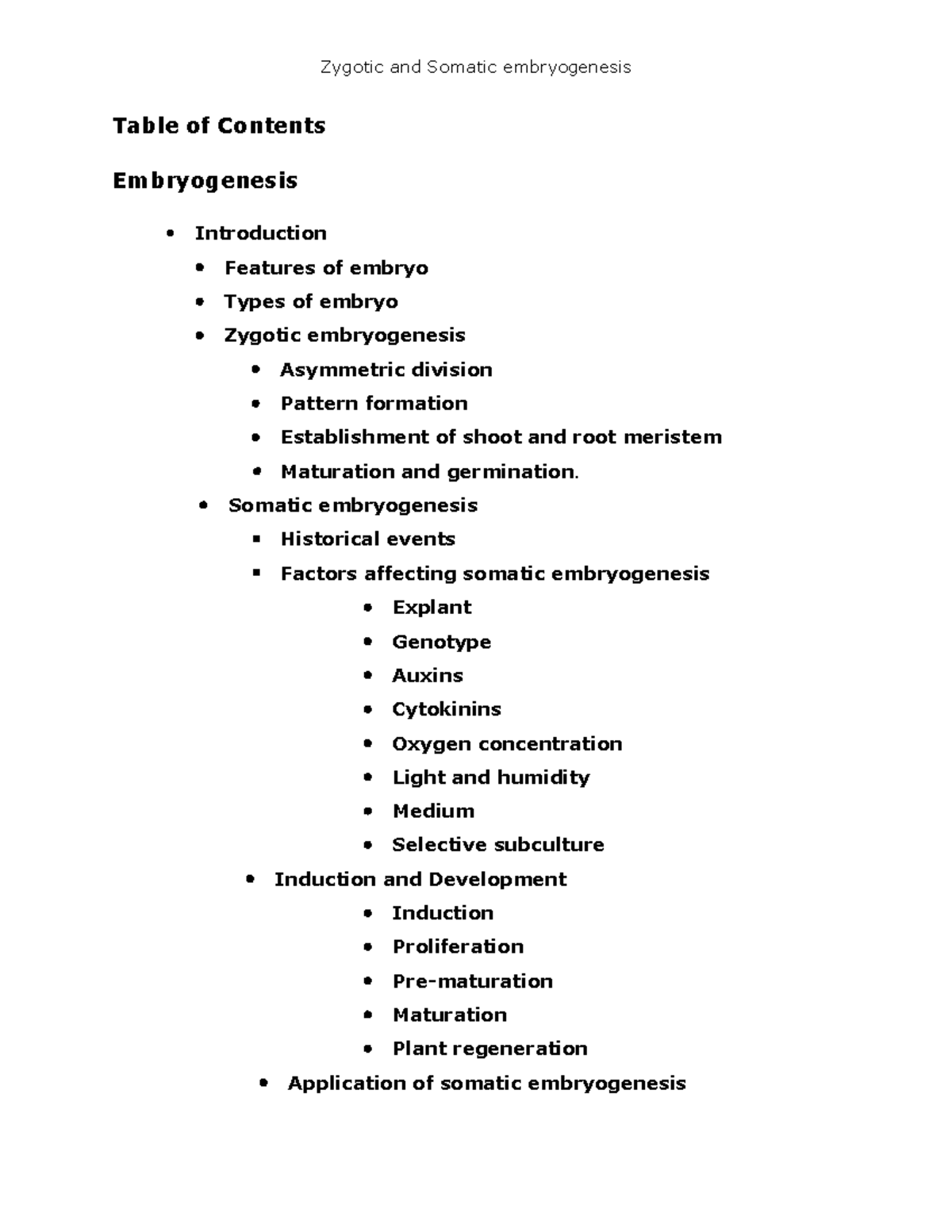 Unit -8 Zygotic and Somatic Embryogenesis-reviewed - Zygotic and ...
