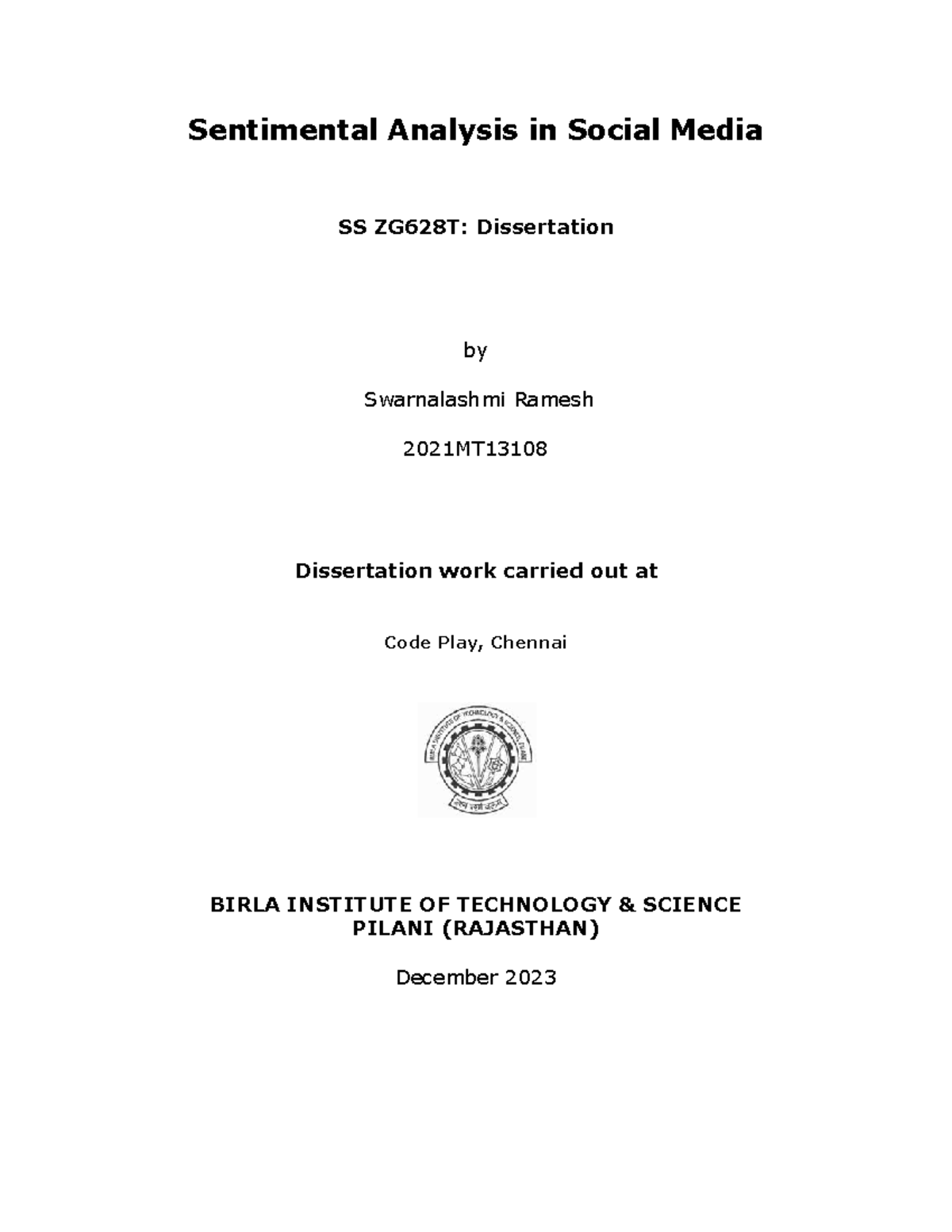 Abstract of Social Media - Sentimental Analysis in Social Media SS ...