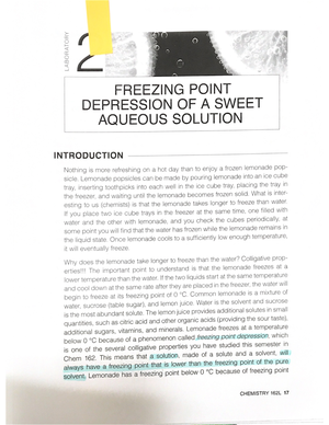 Lab 5 Chem 162 - Chem 162 Lab Manual for Lab 5 - WEAK ACIDS, BASES, AND THEIR SALTS INTRODUCTION ...