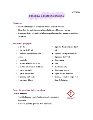 Ejemplo bitacora de laboratorio - Folio 001 Fecha: 03-02- Práctica 1 ...