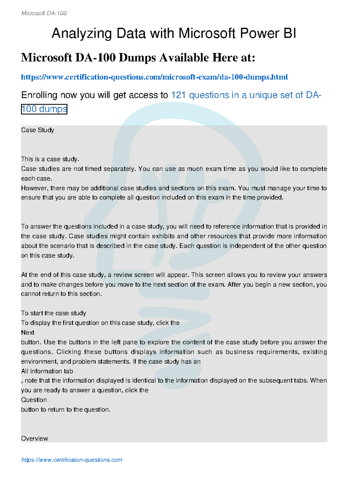 Da-100-pdf - No comment - Analyzing Data with Microsoft Power BI ...