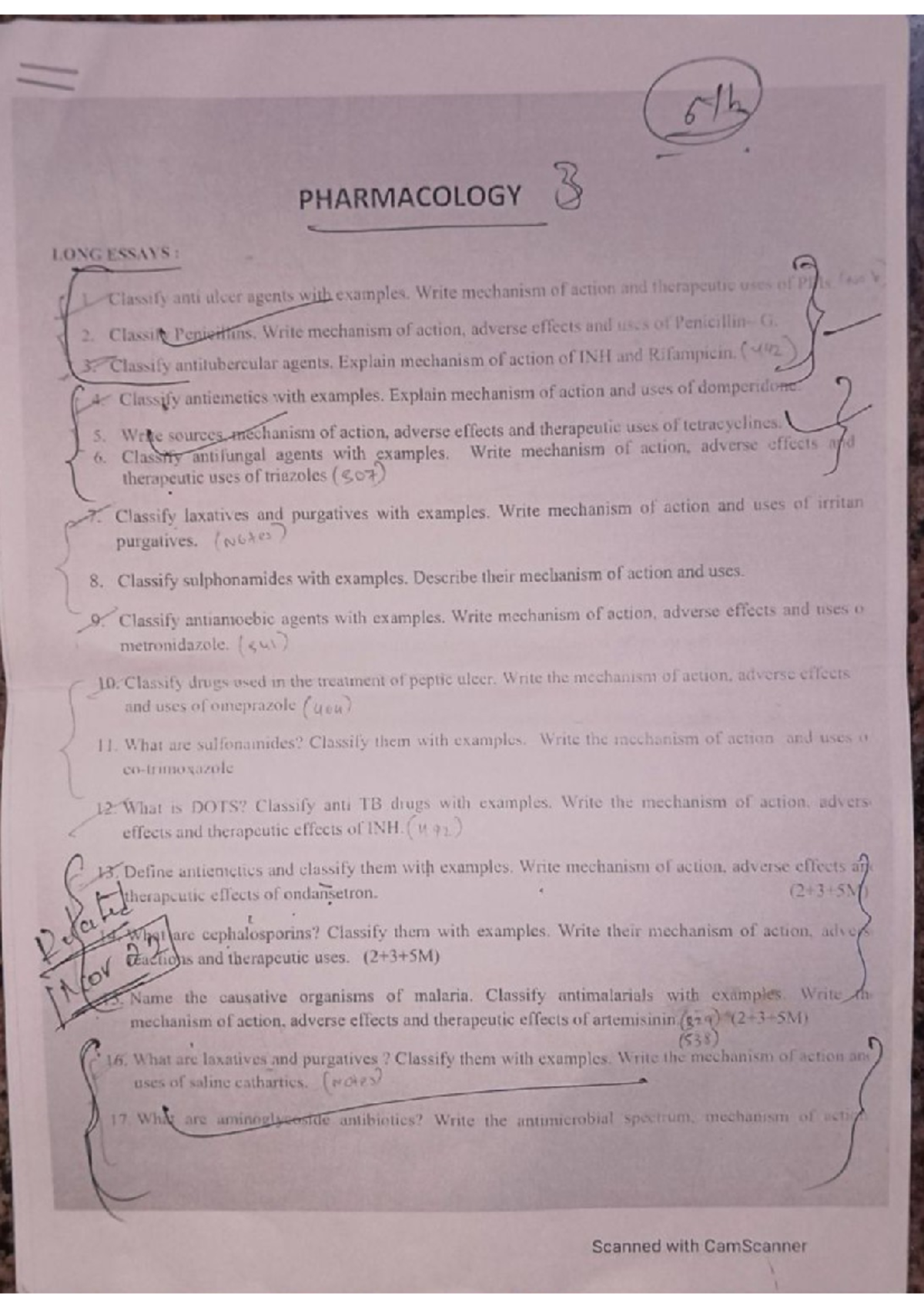 Cology 3 - Collogy 3 notes - Bachelor of pharmacy - Studocu