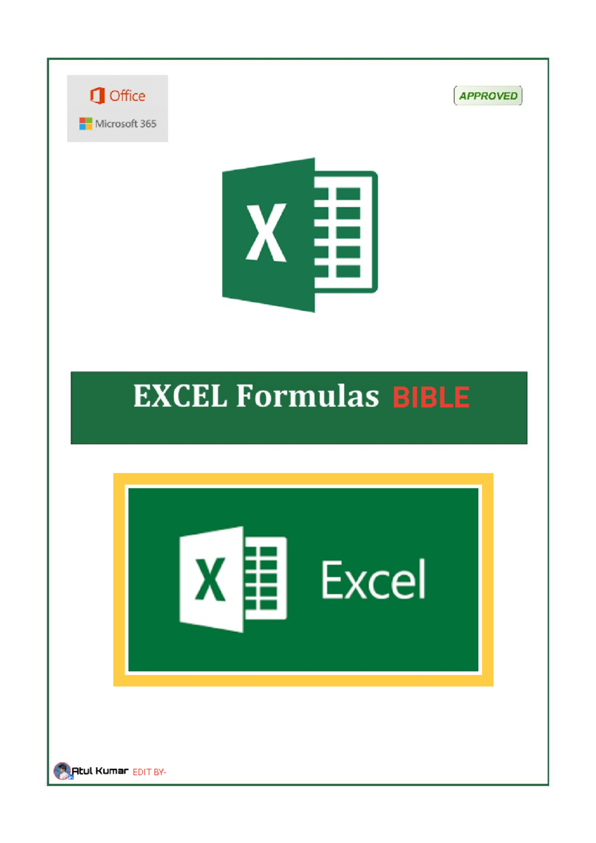 🔺 Excel🔺 Formula Bible ️ - Microeconomics - Studocu