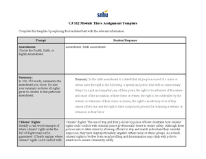 PSY 108 Module Eight Careers Discussion Template - PSY 108 Module Eight ...