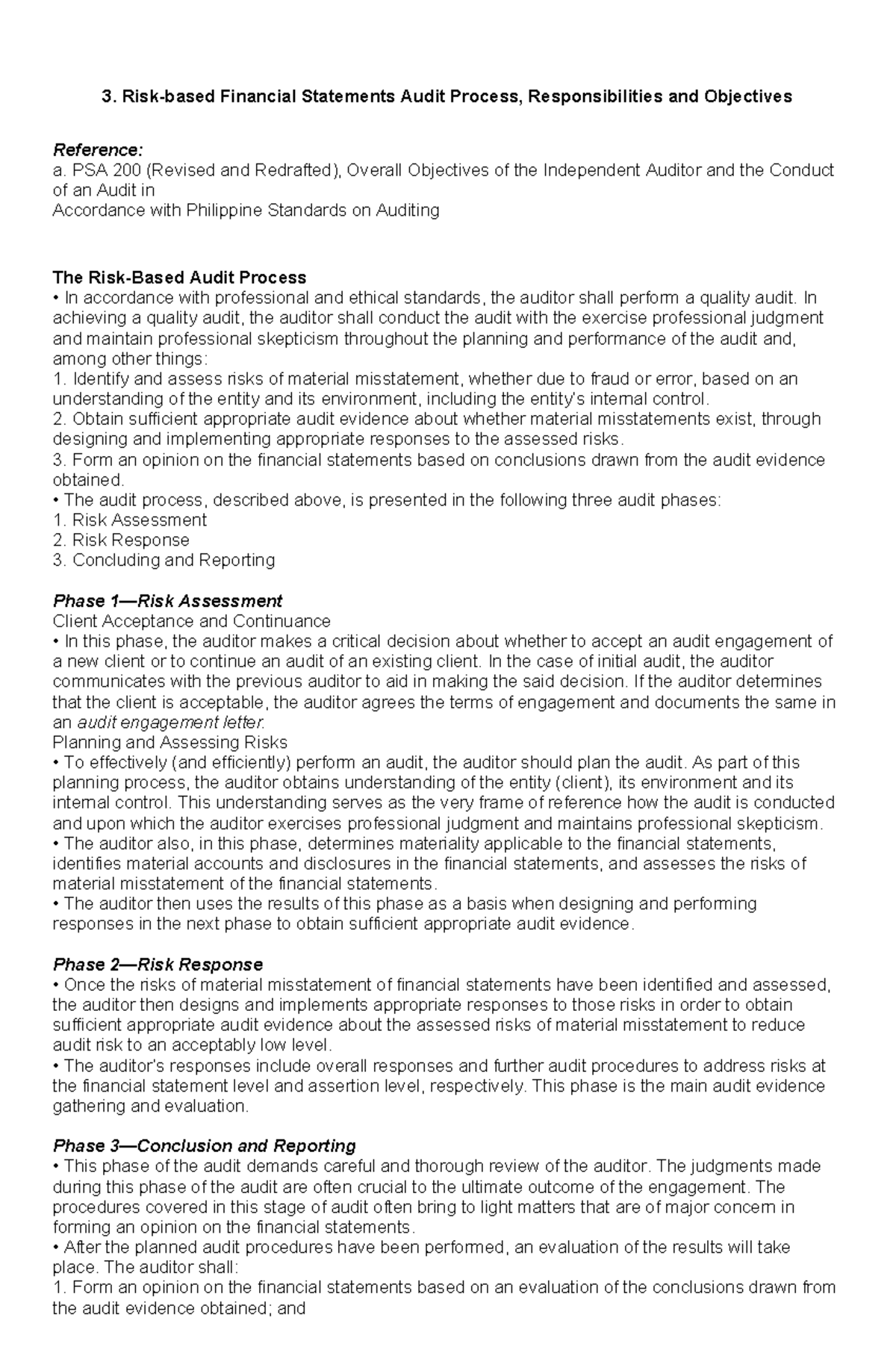 3 RISK Based Process - acc - Risk-based Financial Statements Audit ...