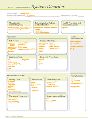 System+Disorder scabies - ACTIVE LEARNING TEMPLATES System Disorder ...