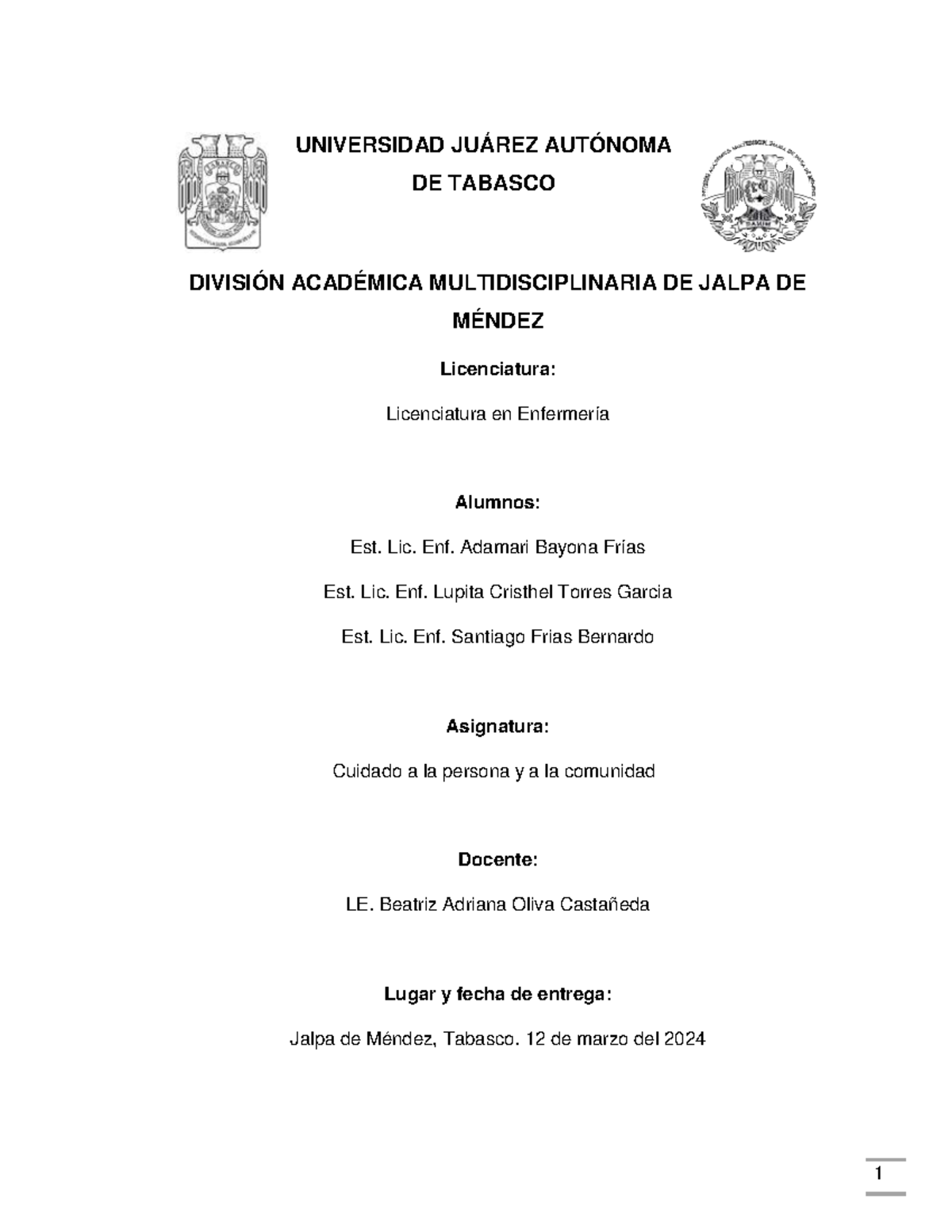 Rotafolio Salud Bucal original - UNIVERSIDAD JUÁREZ AUTÓNOMA DE TABASCO ...