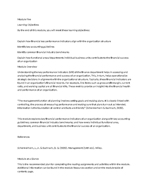 MBA-500-Q2611 Building Business Leaders 23TW2 Module 3 - Module Three ...