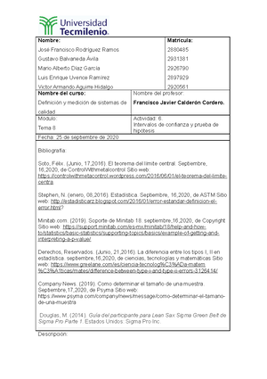 Tarea 2 Procesos de Manufactura - Práctica de ejercicios Nombre ...