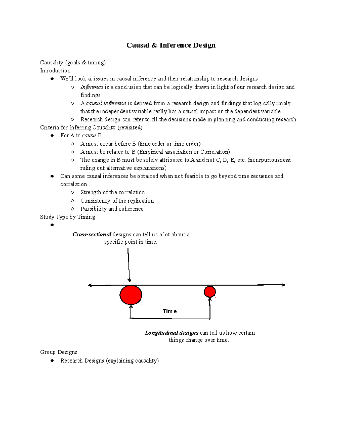 5 and 6 Recordings - chapter 5 and 6 in book - lecture notes - Causal ...