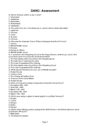Lab03 - ERD - TIS1101 Database Fundamentals Tutorial 3 Part A: Discussion Q1. How are many-to ...