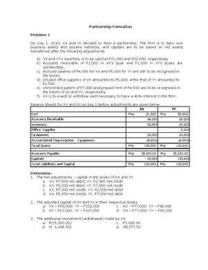 MAS First Preboard Examination Batch 95 - CPAR CPA REVIEW SCHOOL OF THE PHILIPPINES M a n i l a ...