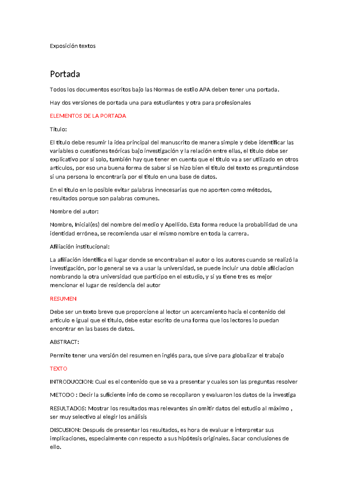 Exposición textos - ffasdfa - Exposición textos Portada Todos los ...