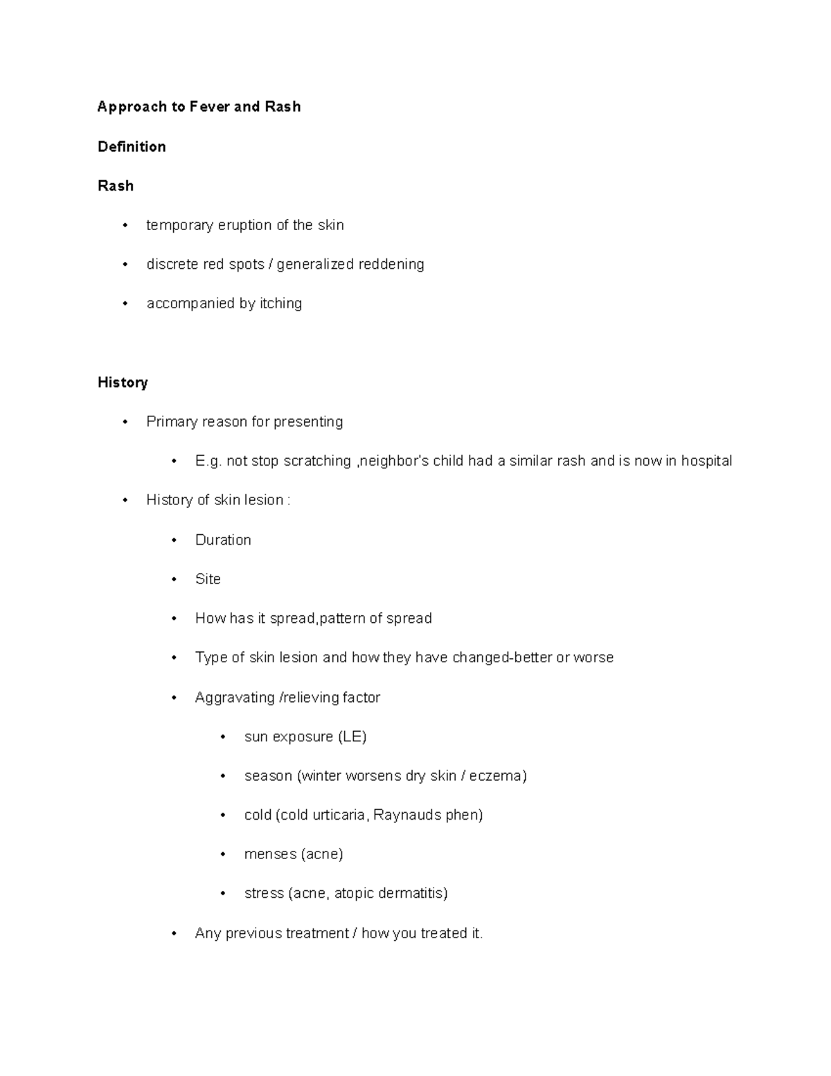 Approach to Fever and Rash - Oxford Handbook of Clinical Medicine ...