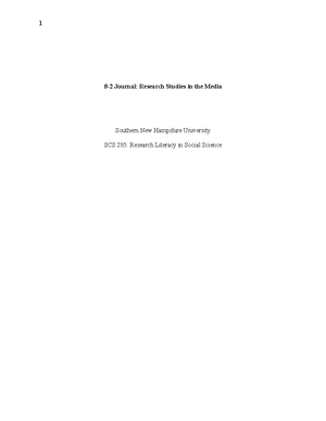 SCS 285 2-1 Practice Activity - 2-1 Practice Activity: Identifying ...