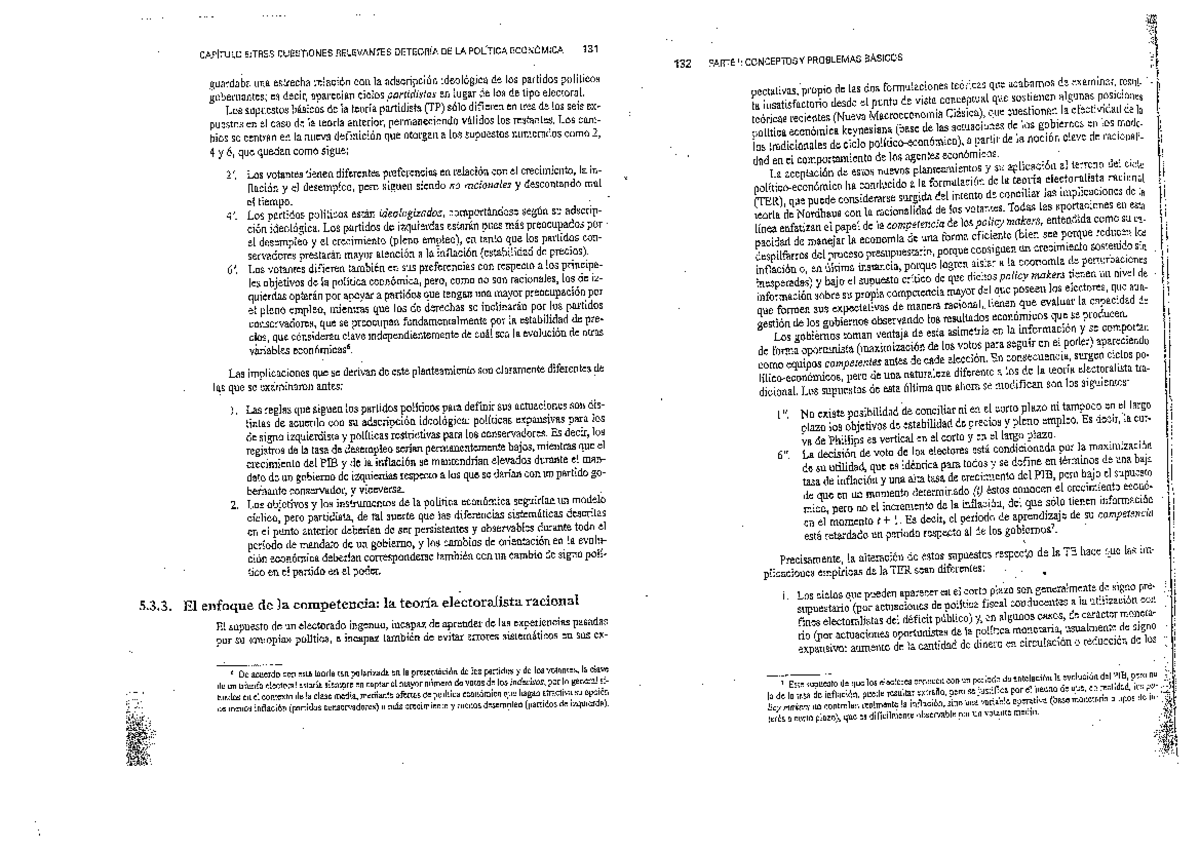 Interdependencia entre pol Ã tica y econom Ã a - Política económica - Studocu