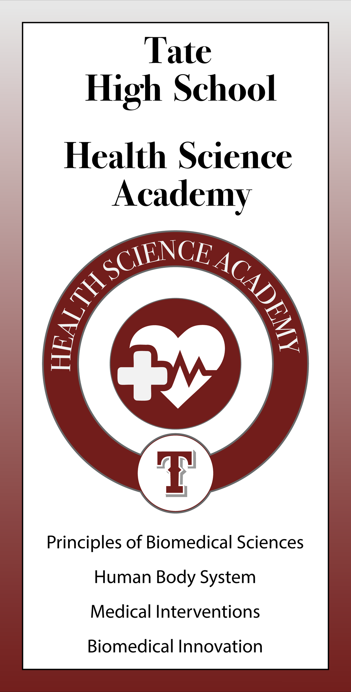 Portfolio (1) - nwveberbr - Tate High School Health Science Academy ####### Principles of ...