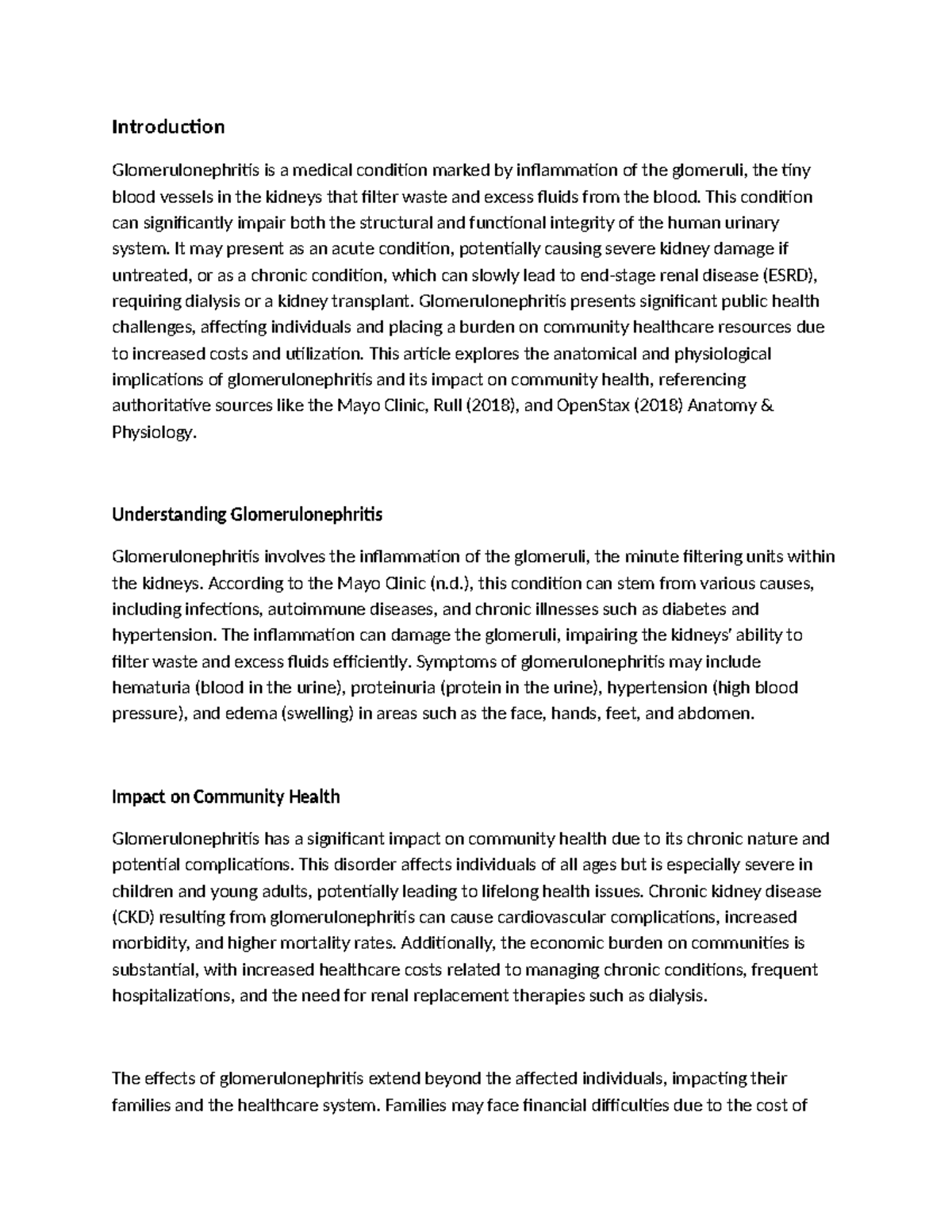 Health science Unit 7 - This essay explain everything about heath ...