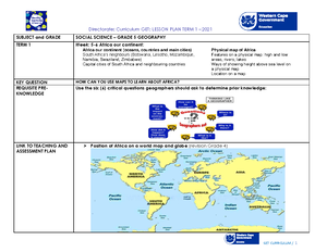 Lesson Plan Gr 5 SS History T3 W5 - Directorate: Curriculum GET: LESSON ...