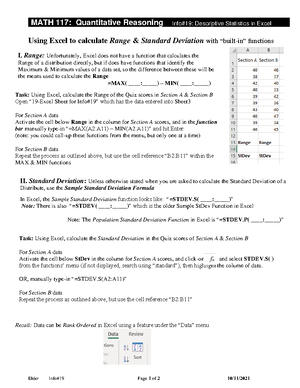 Midterm Study Guide - Quantitative Reasoning Midterm Study Guide ...
