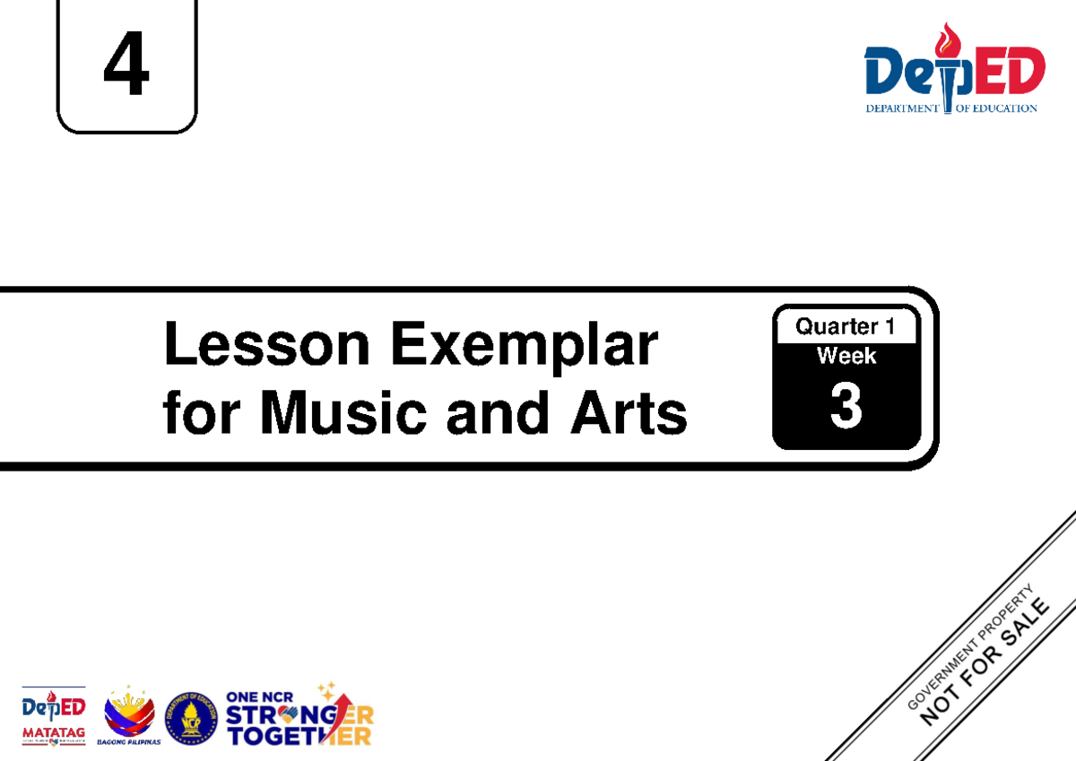 FM LE G4 MA Q1 W3 - dsfd - 4 Lesson Exemplar for Music and Arts Week 3 ...