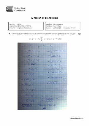 Examen Final A - Calculo Integral-propuesto - EVALUACIÓN FINAL (A)- 2022- ASIGNATURA DOCENTE ...