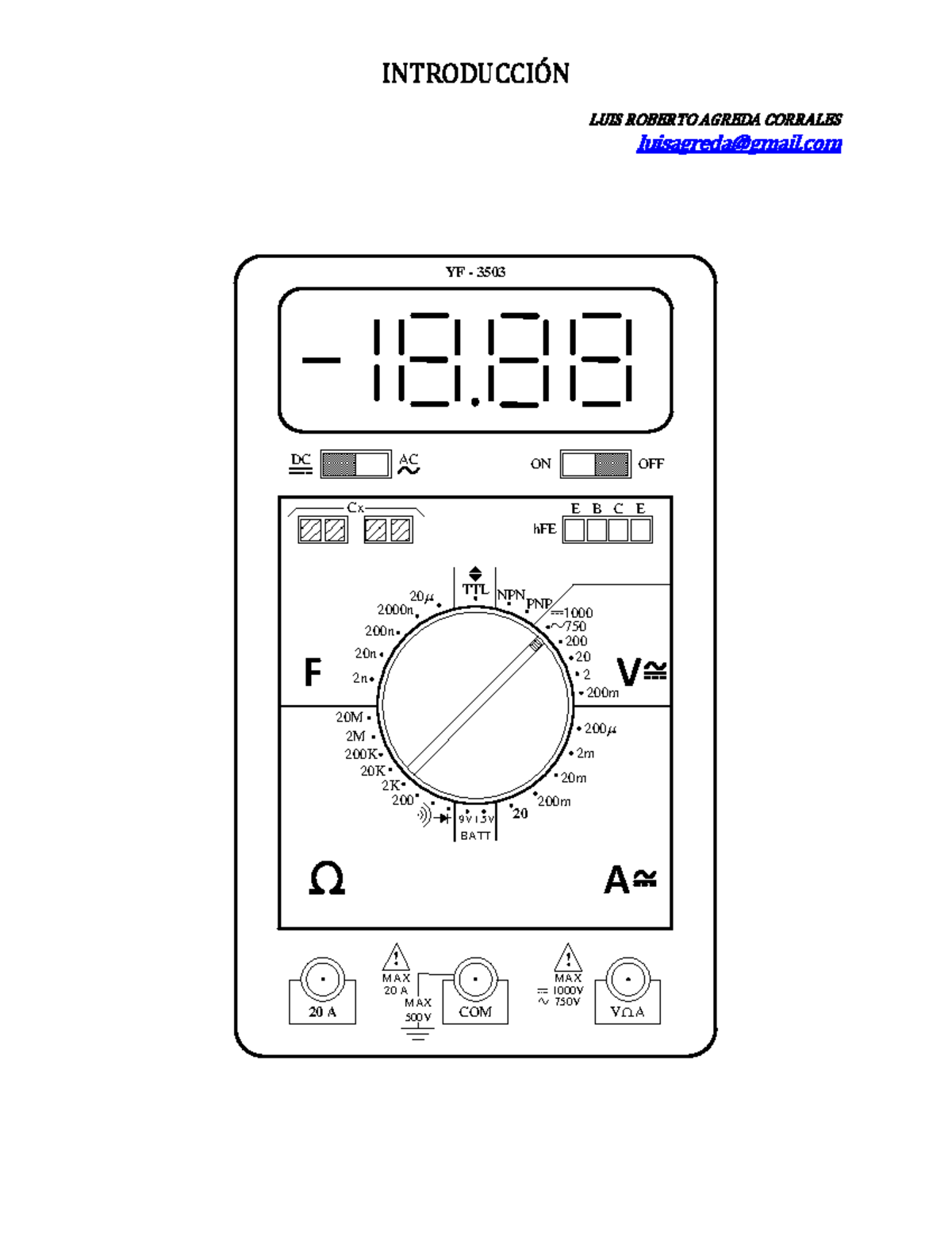 Electronica basica - INTRODUCCIÓN LUIS ROBERTO AGREDA CORRALES ...
