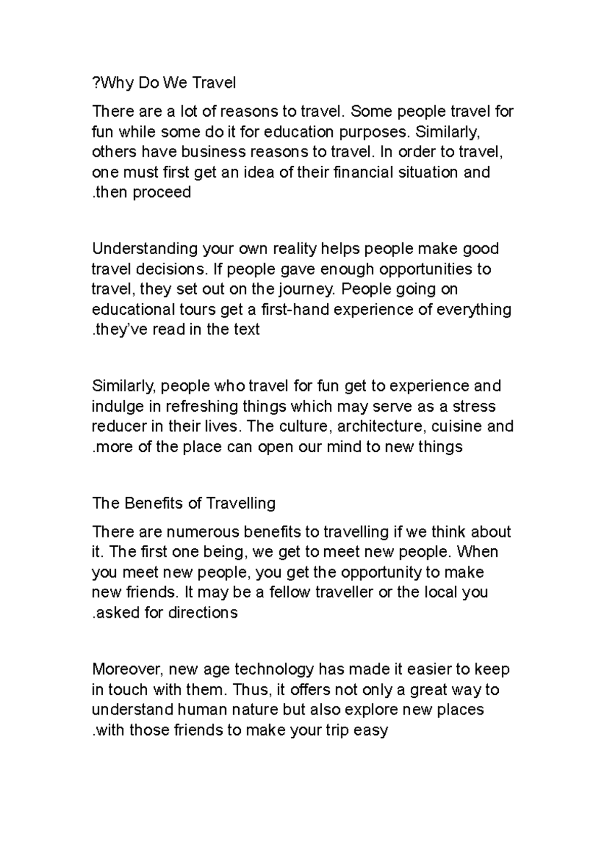 Travel Short Description Of The Importance Of The Title Why Do We travel-short-description-of-the-importance-of-the-title-why-do-we