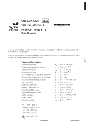 Specimen paper of A-Level (Unit 3 and 4) (Eduqas) - WJEC Eduqas GCE A LEVEL in COMPUTER SCIENCE ...