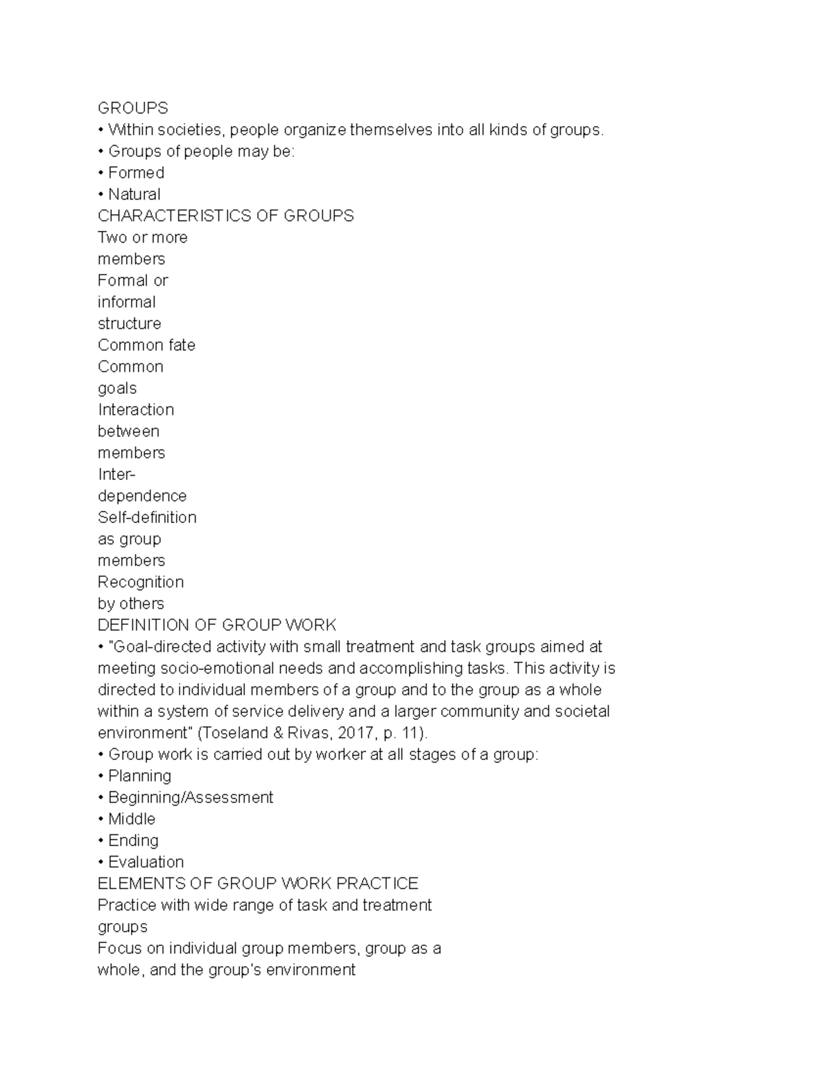 Ethical Principles FOR Conducting Groups - GROUPS Within societies ...