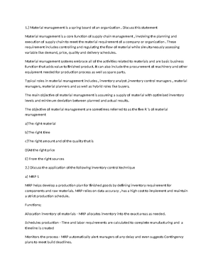 Attachment report - SCHOOL OF BUSINESS AND ECONOMICS DEPARTMENT OF ...